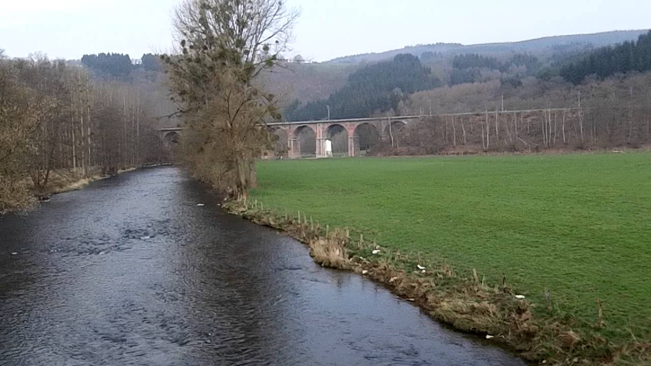 Ambleve River Cheneux - YouTube