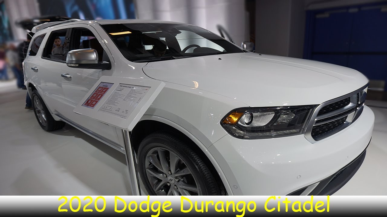 2020 Dodge Durango Citadel - Exterior and Interior WalkAround - YouTube