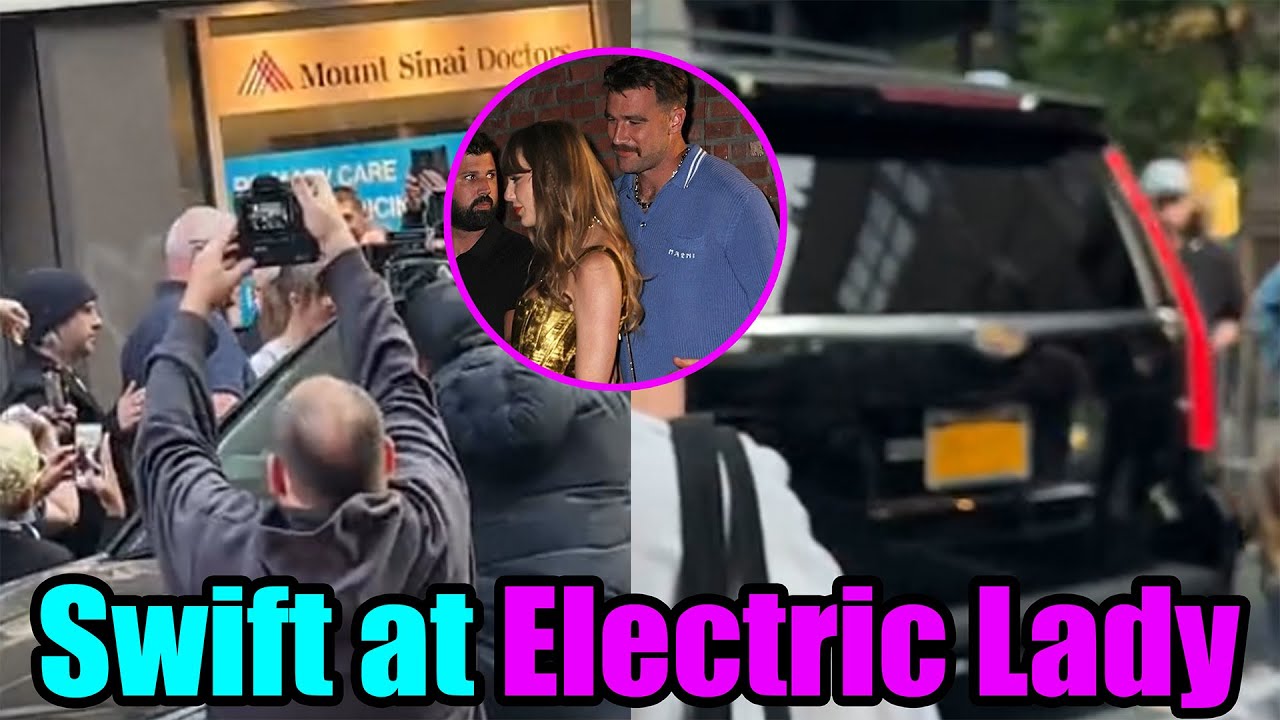 Taylor Swift Returns to the Studios After Date Night with Boyfriend Travis Kelce in NYC - YouTube