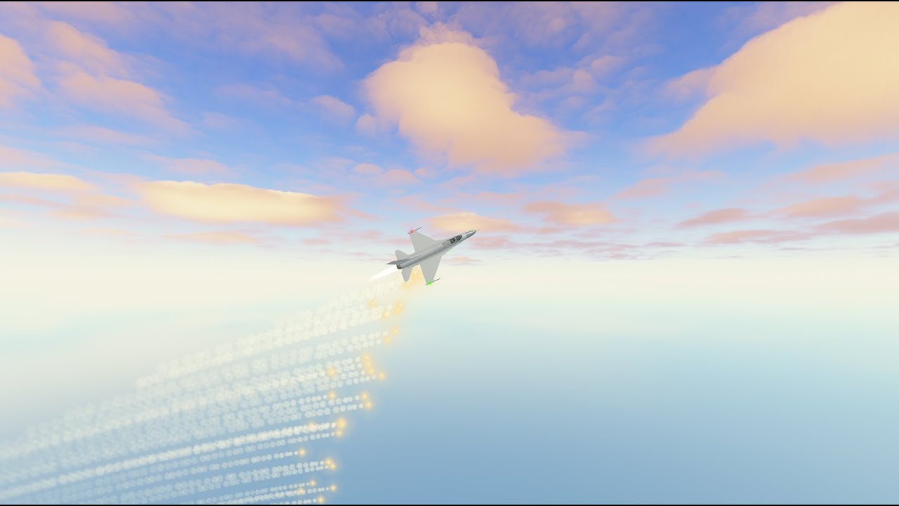 Flying Around In The F-16 | Roblox Pilot Training Flight Simulator ...