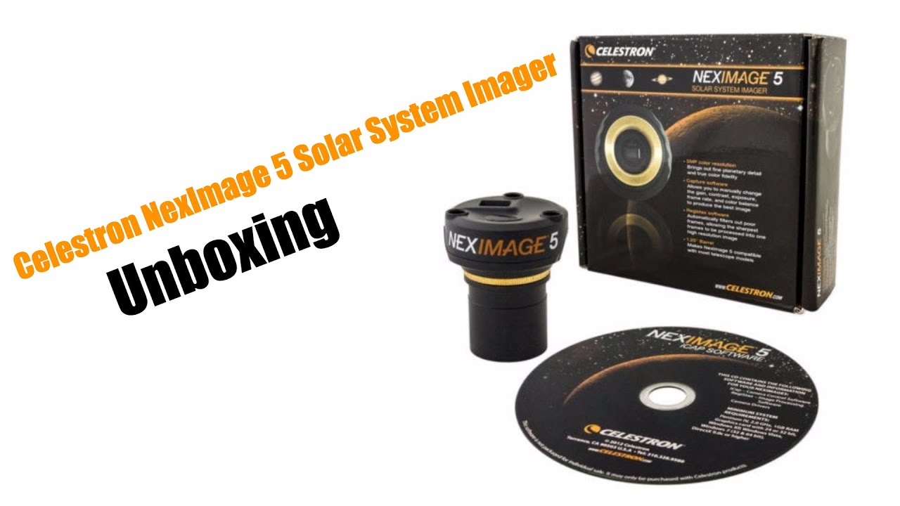 Celestron NexImage 5 Solar System Imager - Unboxing - YouTube