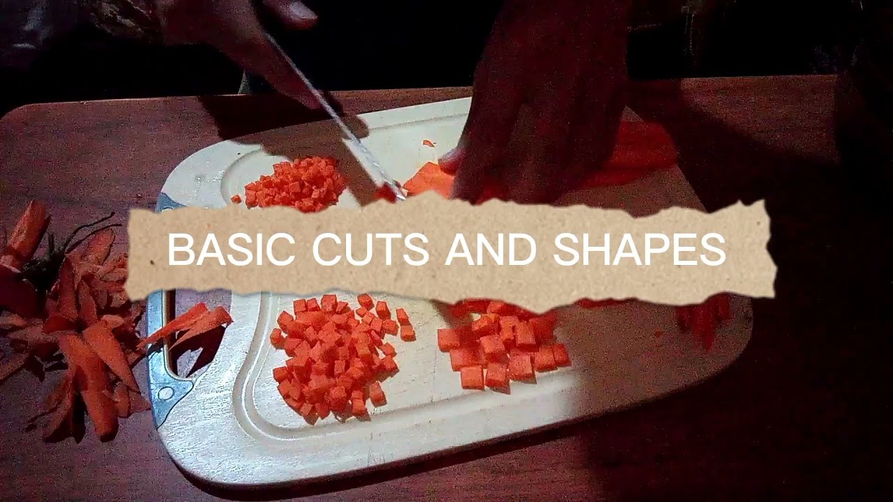 Basic cuts and Shapes - YouTube