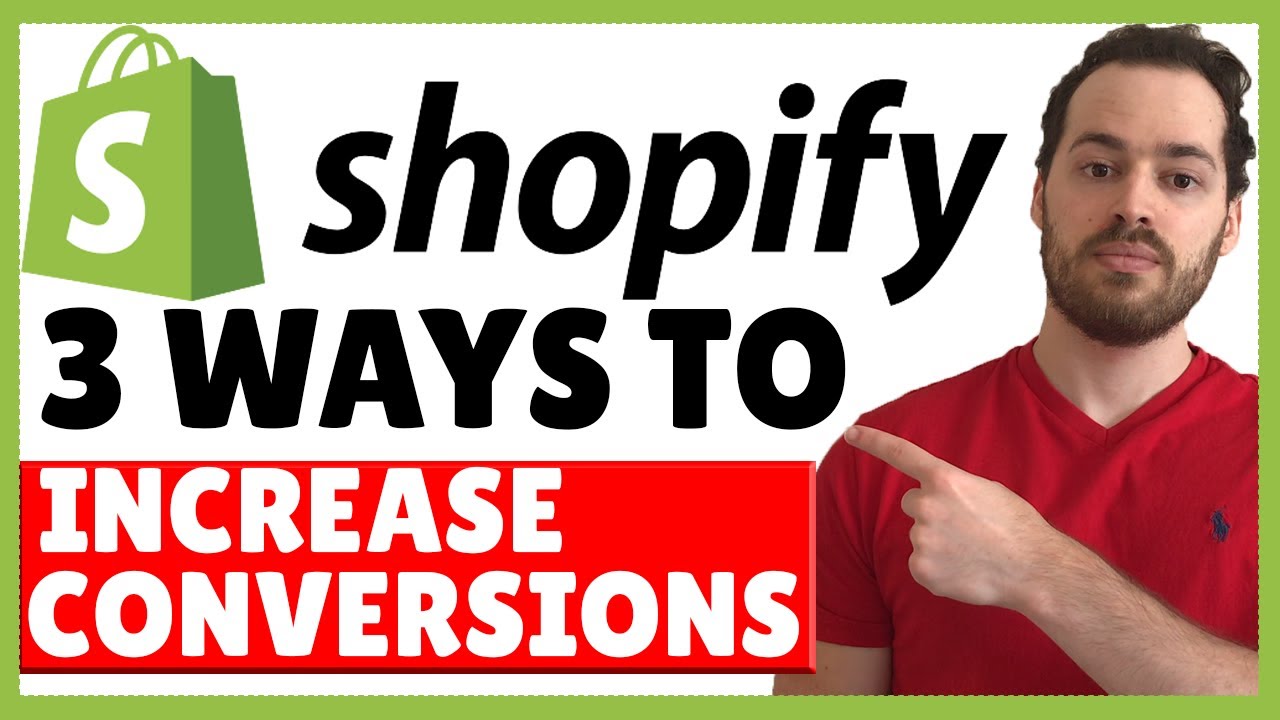 How To Increase Conversion Rate On Shopify | Boost Shopify Sales With ...