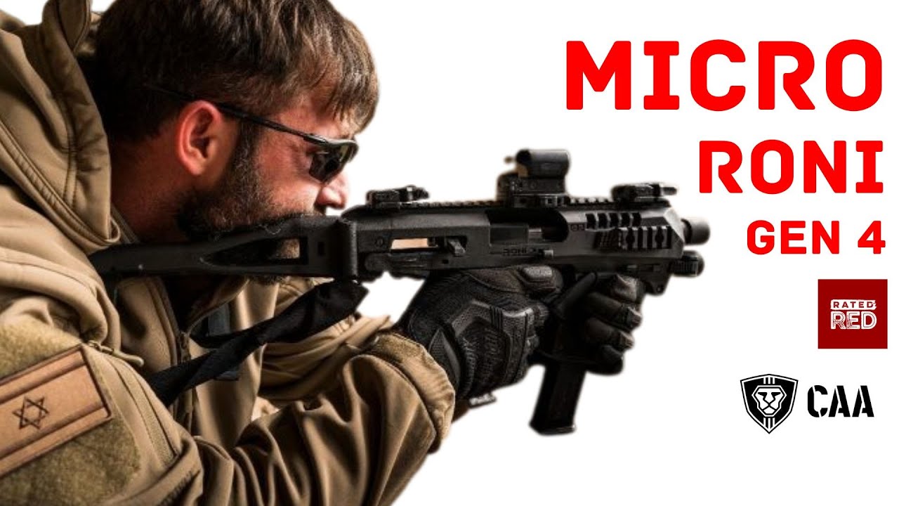 Micro Roni Gen 4 CAA Putting it to the Test at the Shooting Range - YouTube