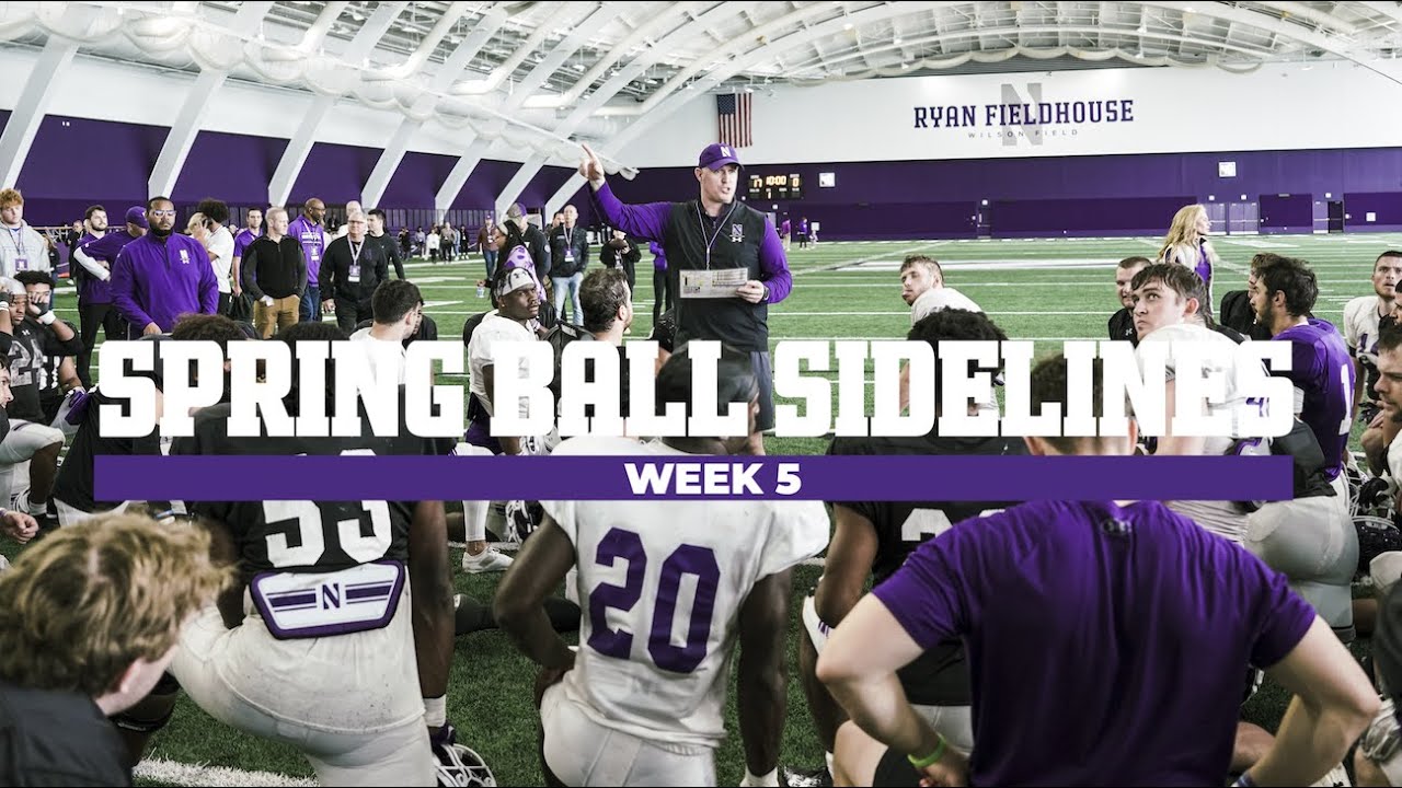 Football - Spring Ball Sidelines: Week 5 - YouTube