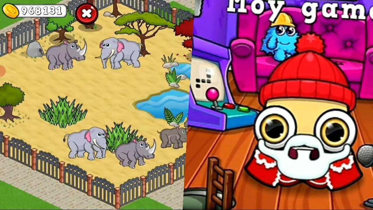 Moy 7 - Moy Zoo Construindo Nosso Zoologico !!! - YouTube