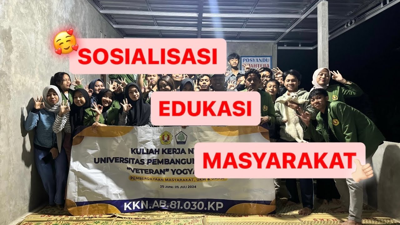 SOSIALISASI EDUKASI MASYARAKAT POPOHAN - YouTube