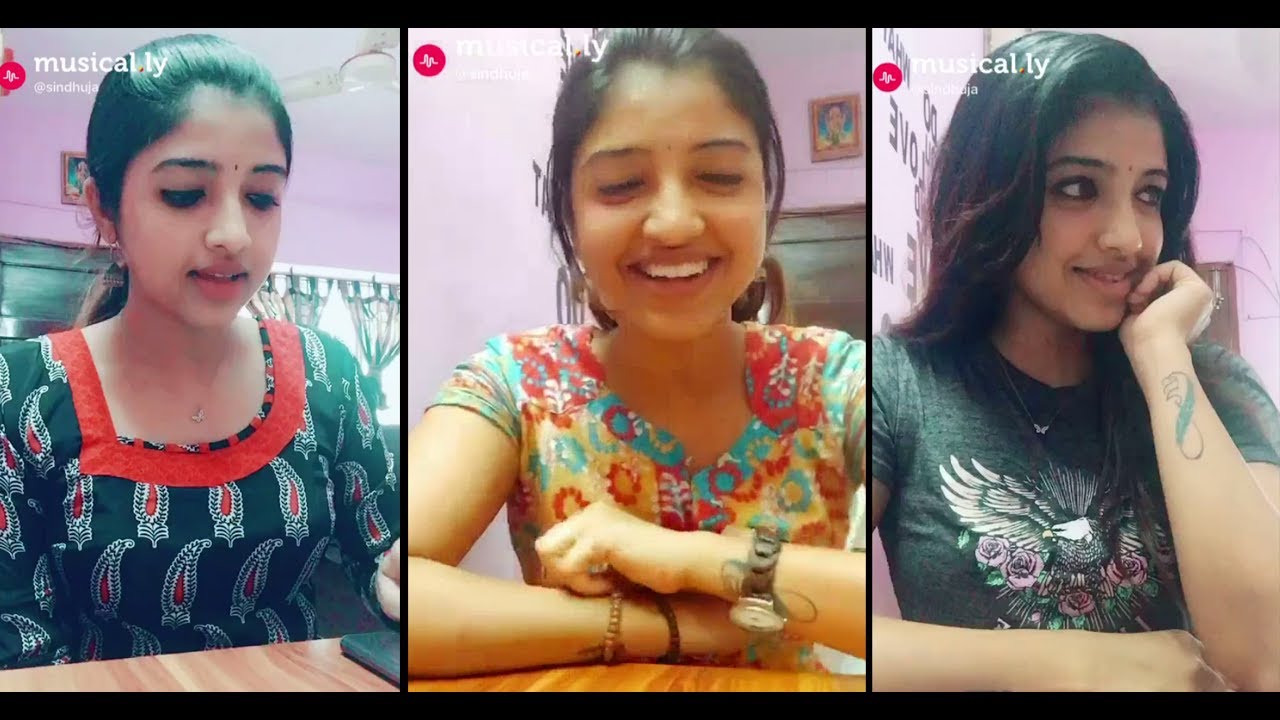Tamil Cute Girl Sindhuja Dubsmash Collection Part 10 Sindhu Funny
