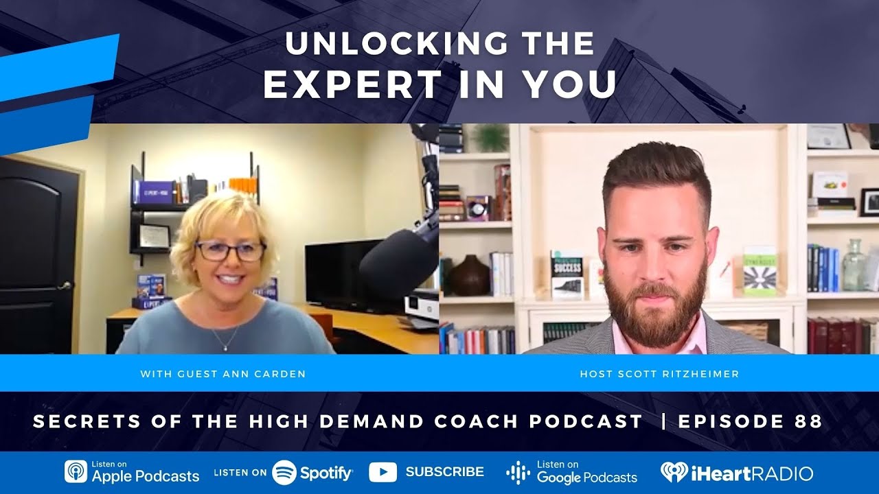 Unlocking the Expert in You with Ann Carden - Ep. 88 - YouTube