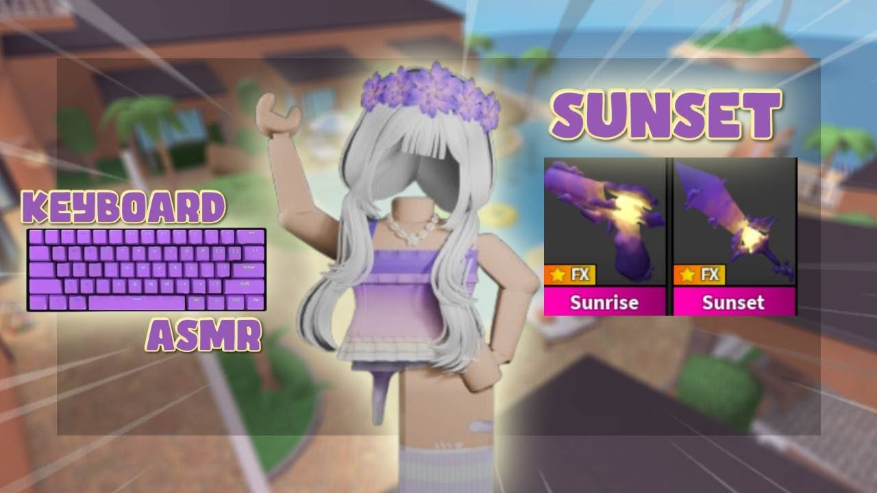 INSANE SHOTS WITHT NEW SUNSET + KEYBOARD ASMR - YouTube