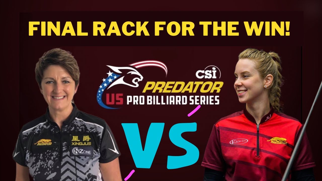 Kelly Fisher vs Margaret Fefilova | Final rack with commentary and spin ...