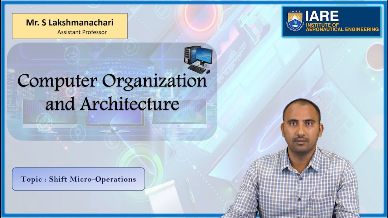 Shift Micro Operations by Mr. S Lakshmanachari - YouTube