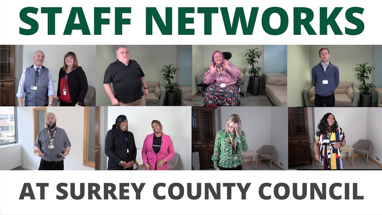 Staff Networks at Surrey County Council - YouTube