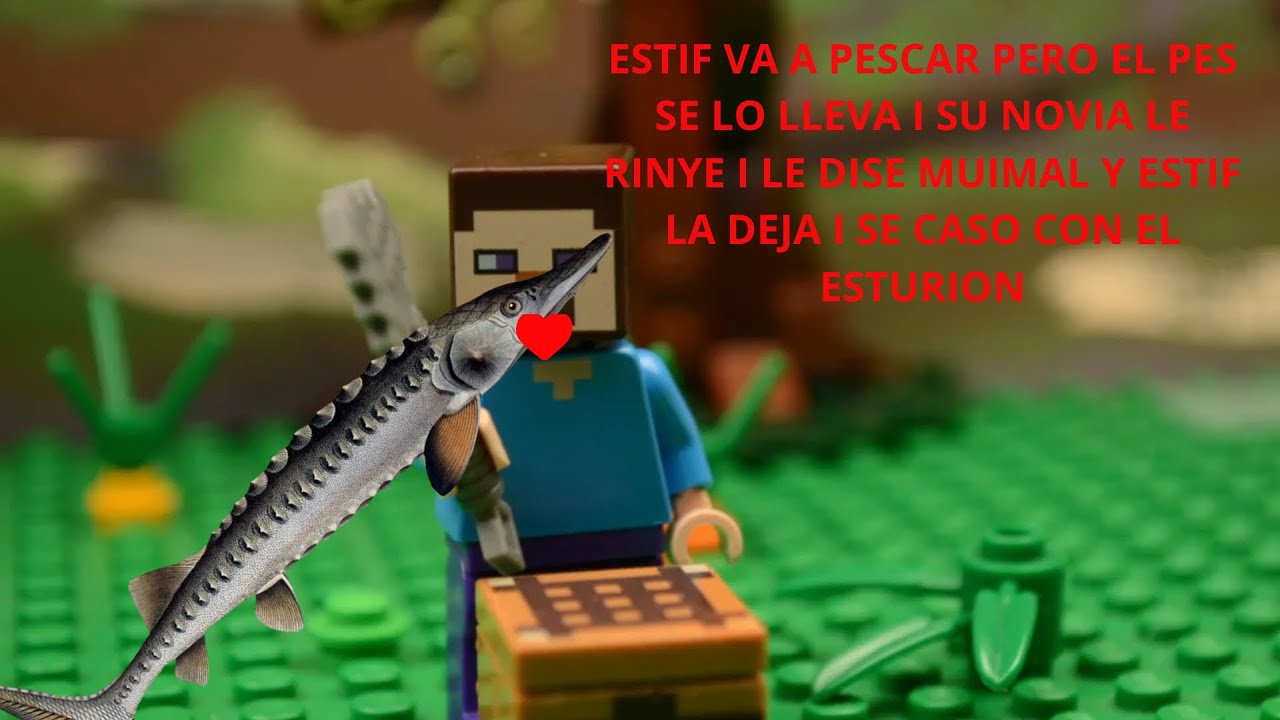 StopMotion: Pescando en Minecraft Historia - YouTube