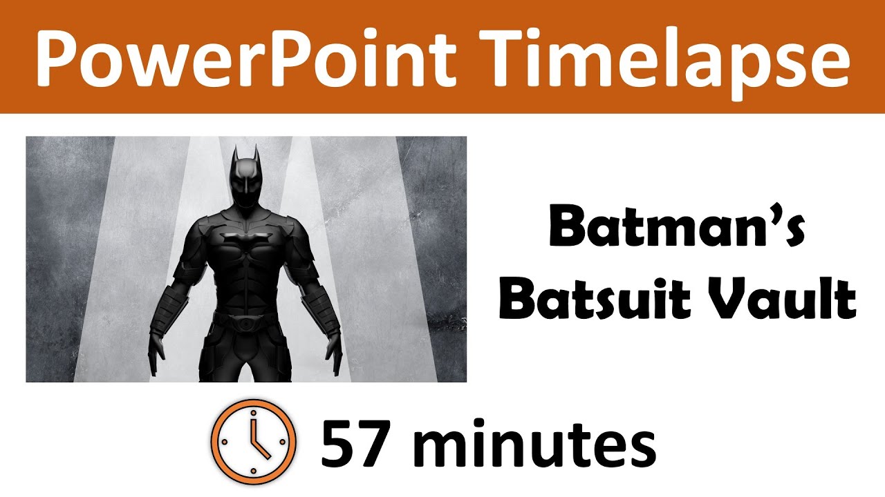 Batman's Batsuit Vault [57 mins to animate] - YouTube