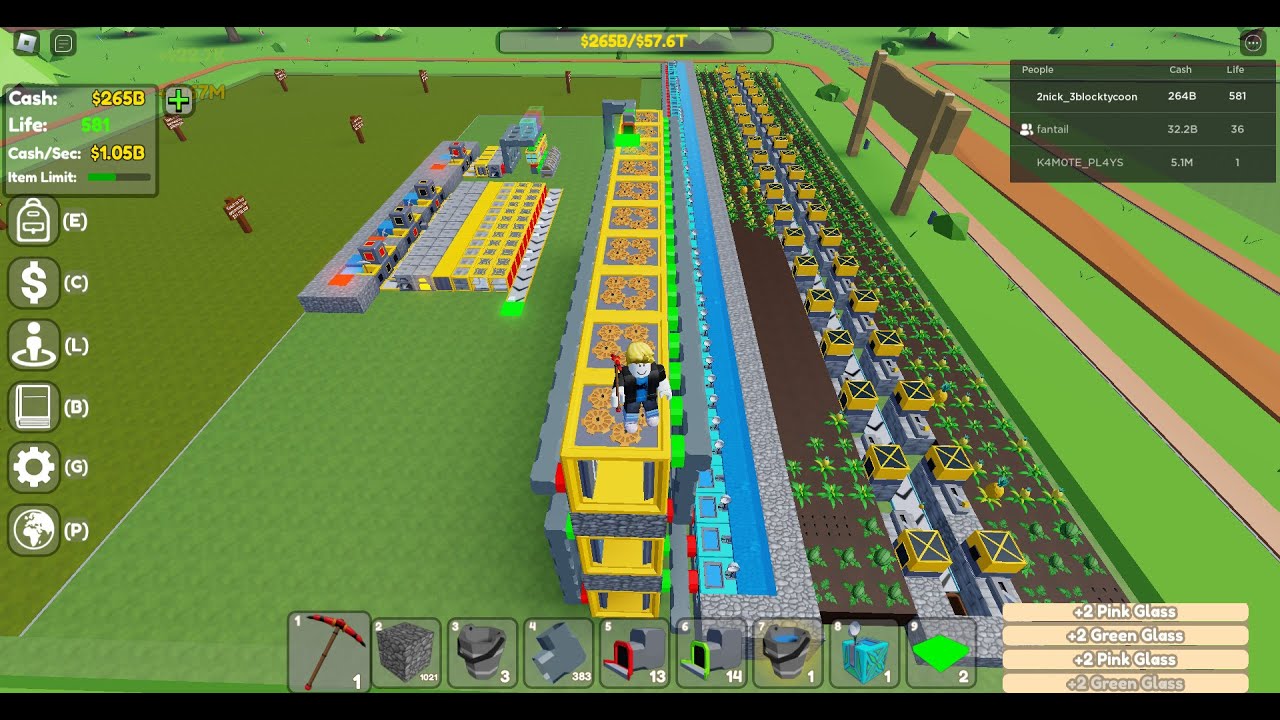 FunzPlayz! - Multi (Farm)! [Life:581] #1 in Roblox : Block Tycoon ⛏️ ...