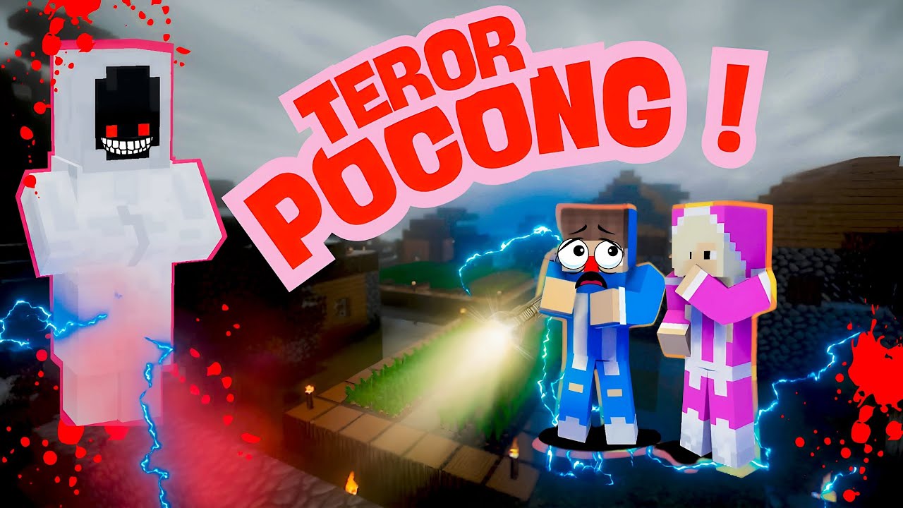 minecraft | TEROR POCONG - YouTube
