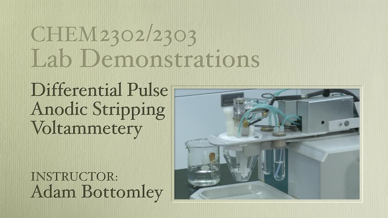 Differential Pulse Anodic Stripping Voltammetry - YouTube