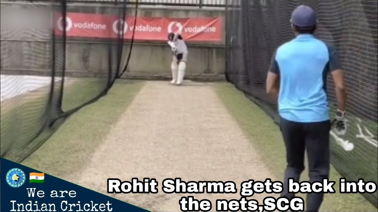 That sweet sound of the ball hitting the bat as hitman Rohit Sharma |We ...