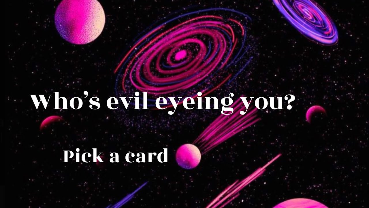 Who’s evil eyeing you? Pick a card - YouTube