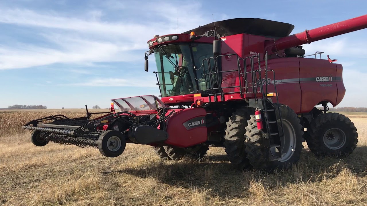 SOLD CaseIH 8010 AFS combine - YouTube