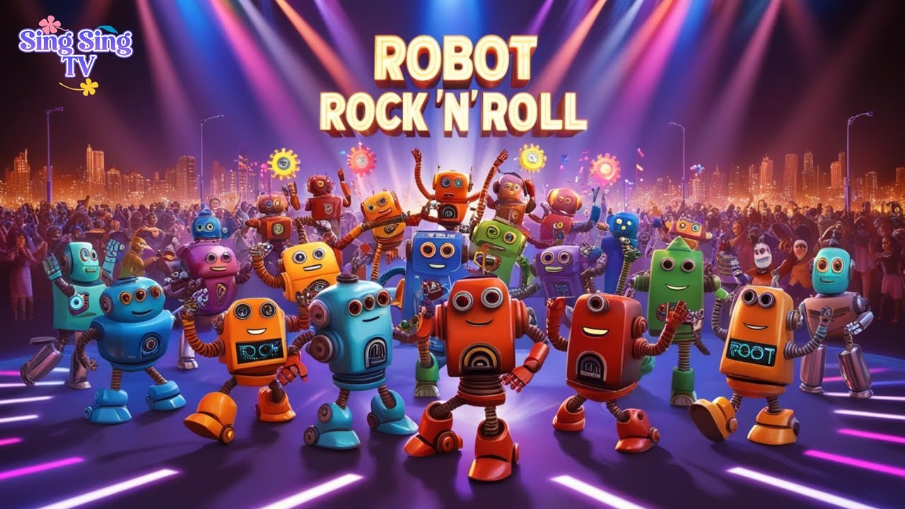 The Rise of Robot Rock 'n' Roll | Sing Sing Song | - YouTube
