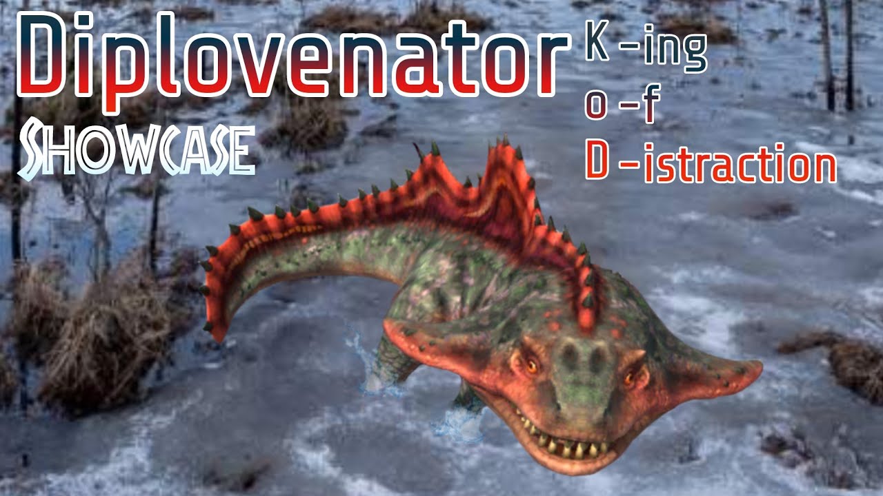 Diplovenator Unlocked! (Moveset, Animations, and Showcase) - YouTube