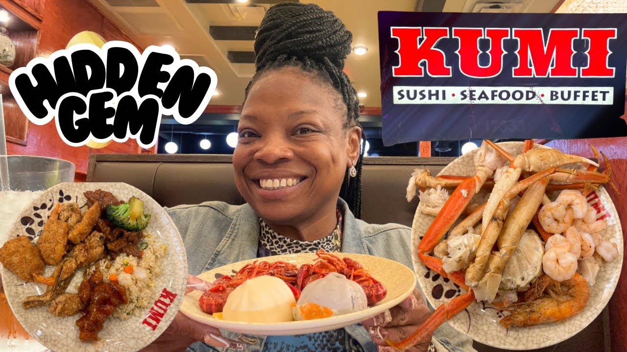 FIRST TIME EXPERIENCING KUMI SUSHI SEAFOOD BUFFET #seafood #review # ...
