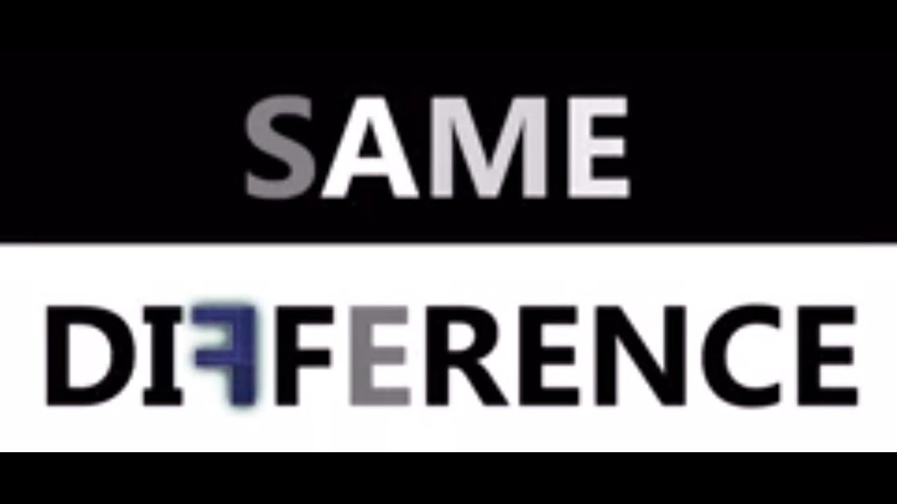 SAME DIFFERENCE - A Short Film - YouTube
