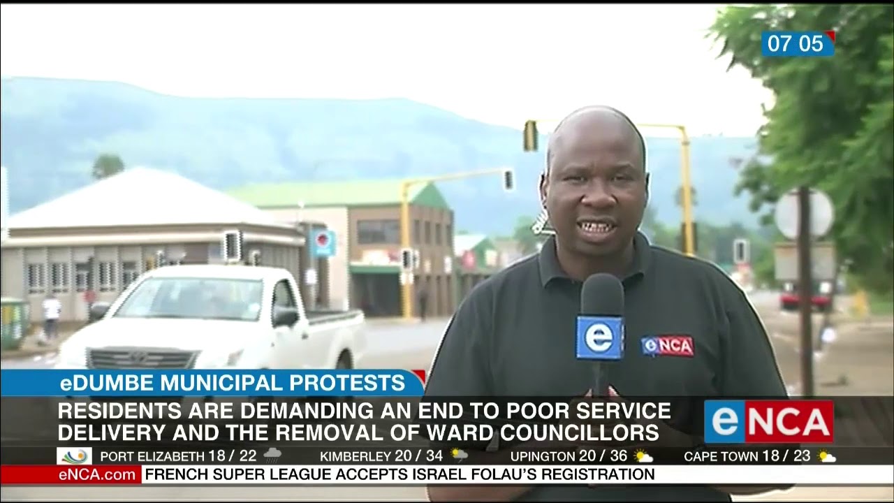 Residents in eDumbe Municipality in KZN are up in arms - YouTube