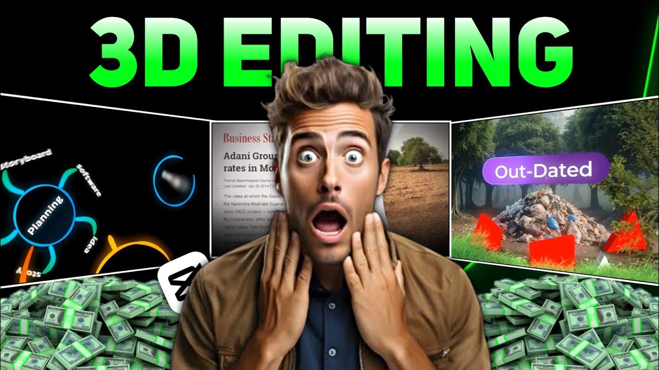 Learn 3D Editing On Mobile Like @TubeSenseiofficial - ( Master Class ...