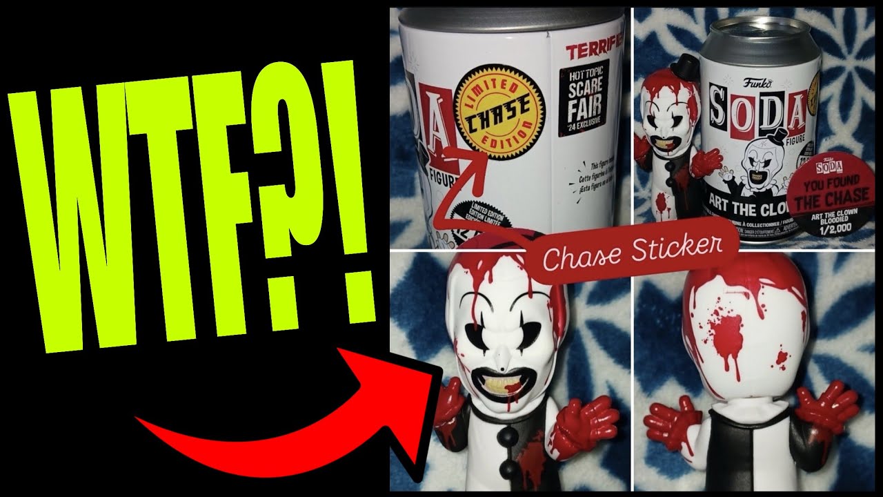 FUNKO SODA CHASE STICKERS? - YouTube