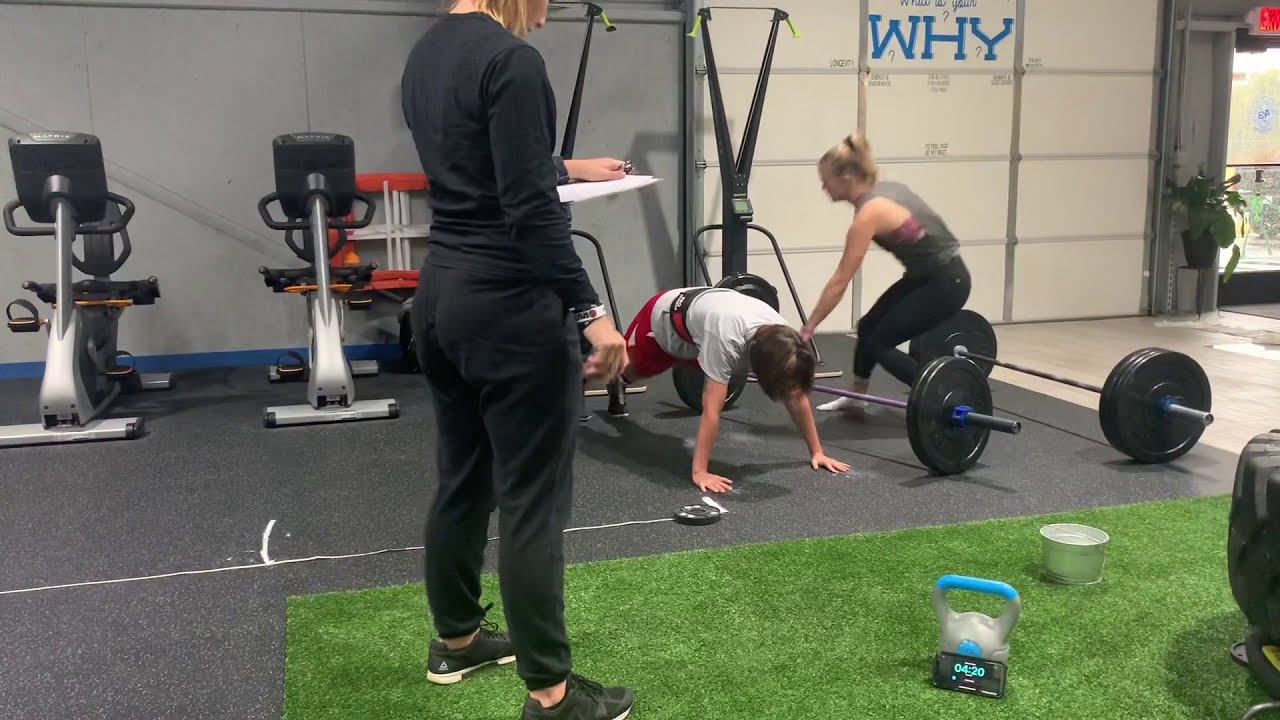 Jenifer Ryan CrossFit Open 20.3 - YouTube