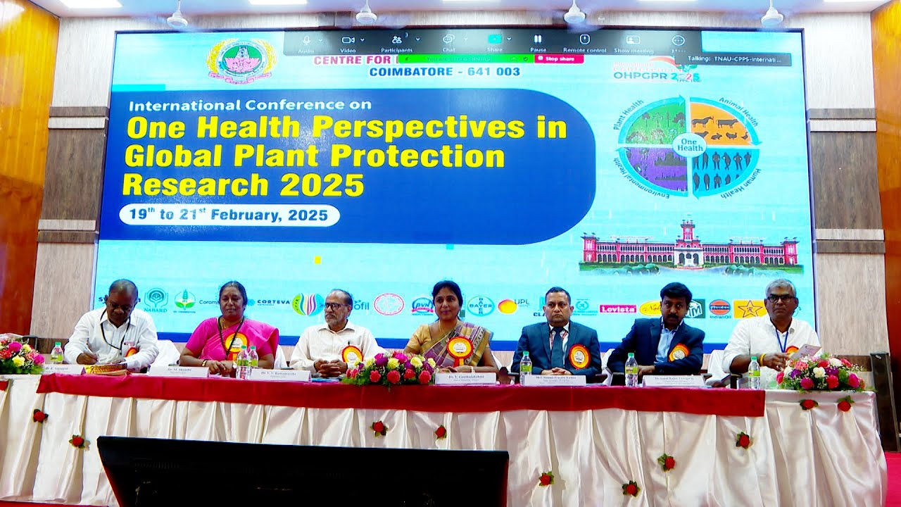 International Conference on One Health Perspectives in Global Plant ...