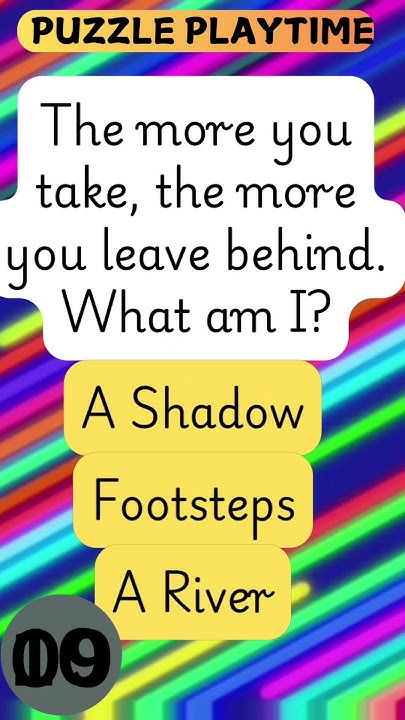 Tricky Riddles । How Fast Can You Solve This Tricky Riddle? ⏳ - YouTube