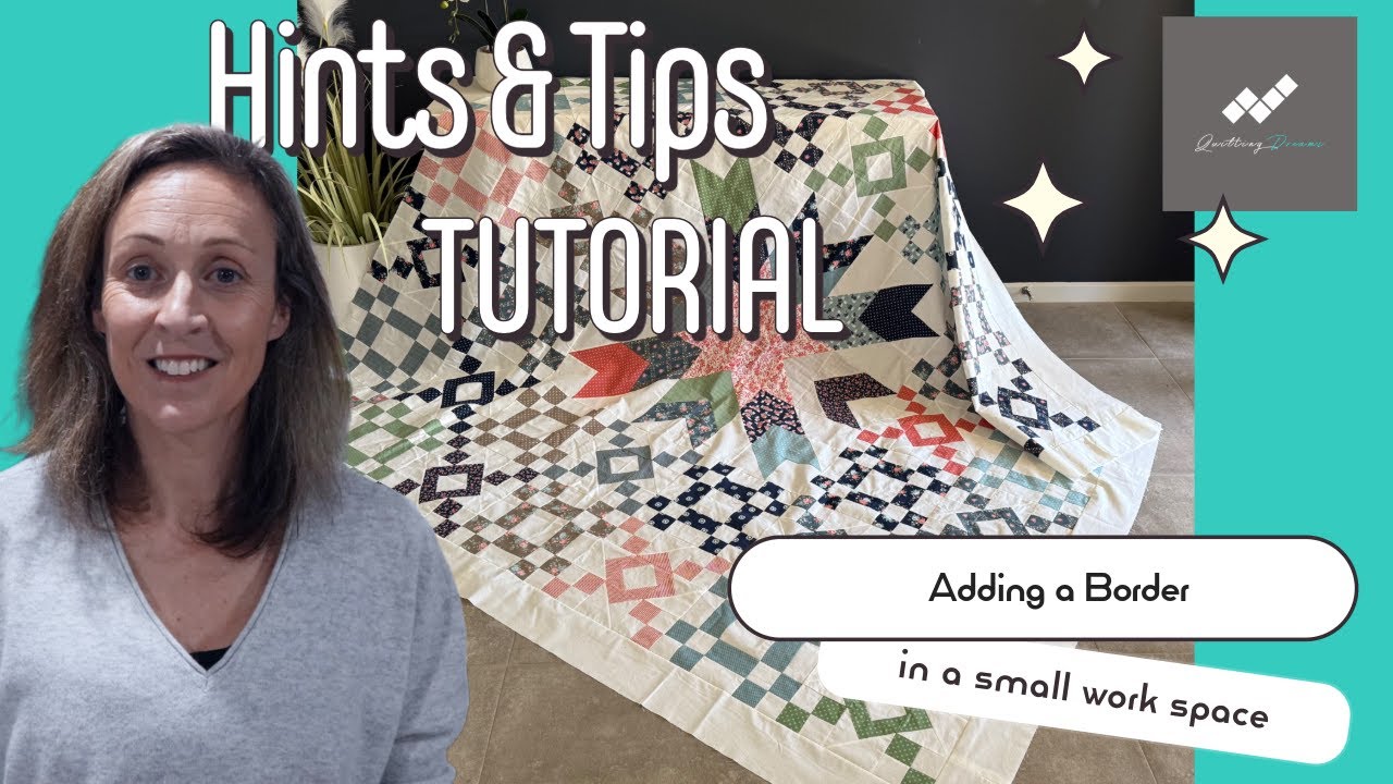 Quilting Hints and Tips for adding a border to your quilt - YouTube