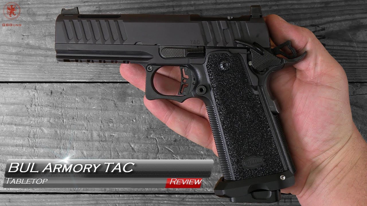 BUL Armory TAC Tabletop Review and Field Strip - YouTube