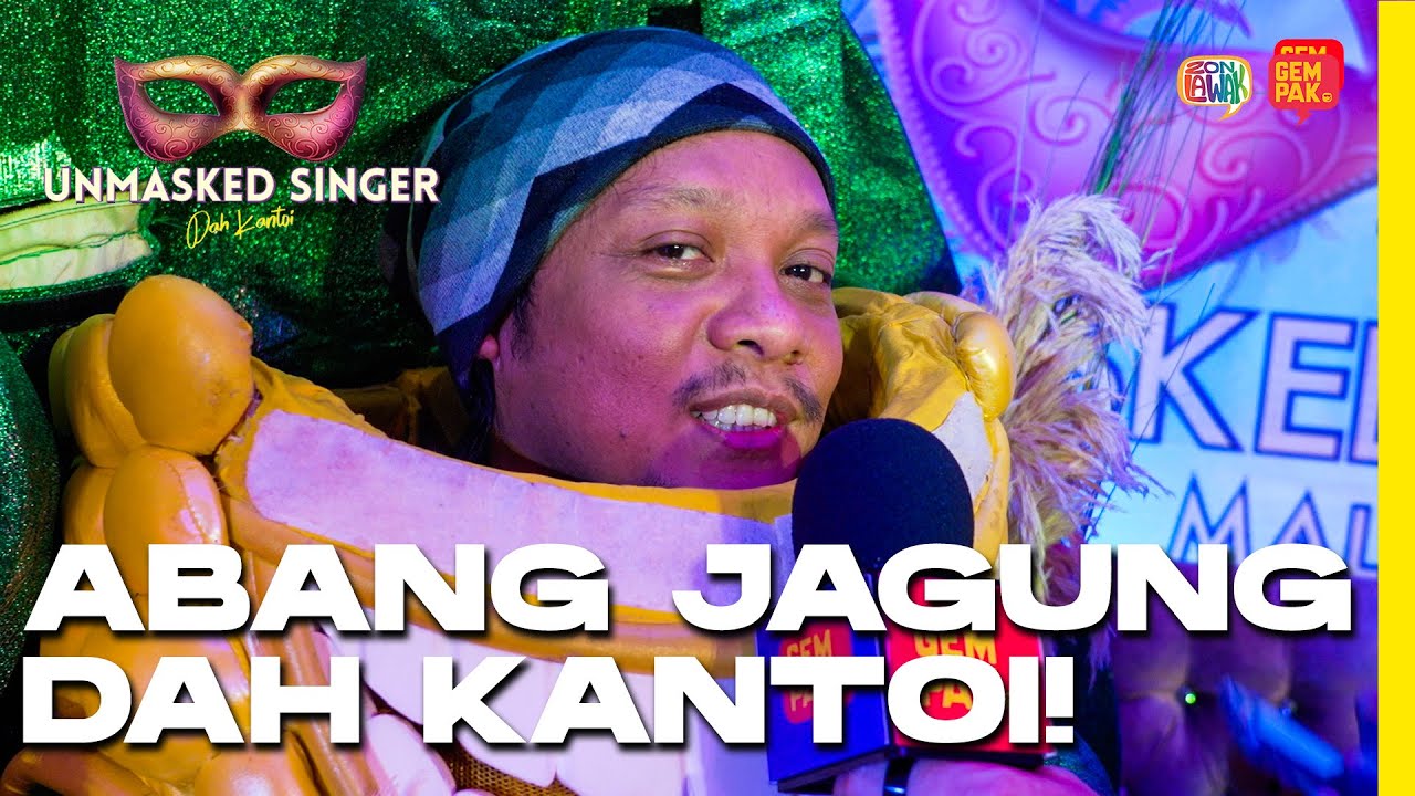 Abang Jagung adalah Azan Ruffedge gais! | Unmasked Singer S4 - YouTube