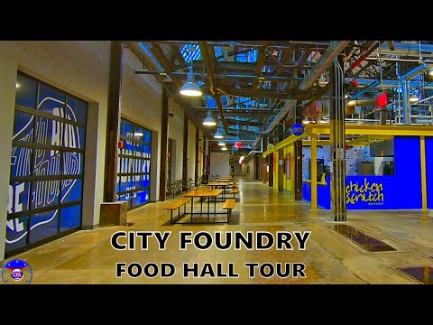 Liminal City Foundry Food Hall In St. Louis Tour - YouTube