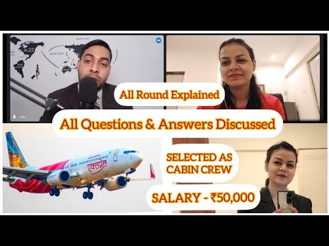 Air India Express Cabin Crew Interview | Got Selected | All rounds ...