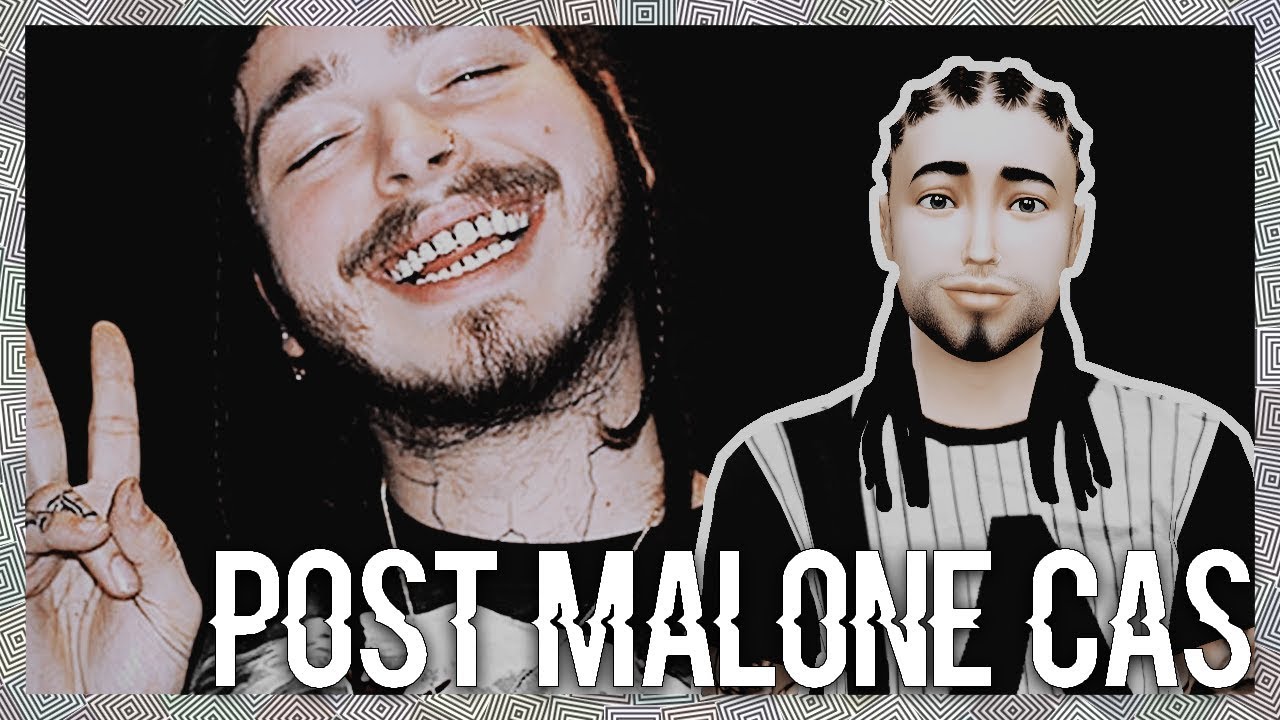 I AM IN LOVE || Post Malone CAS || The Sims 4 - YouTube