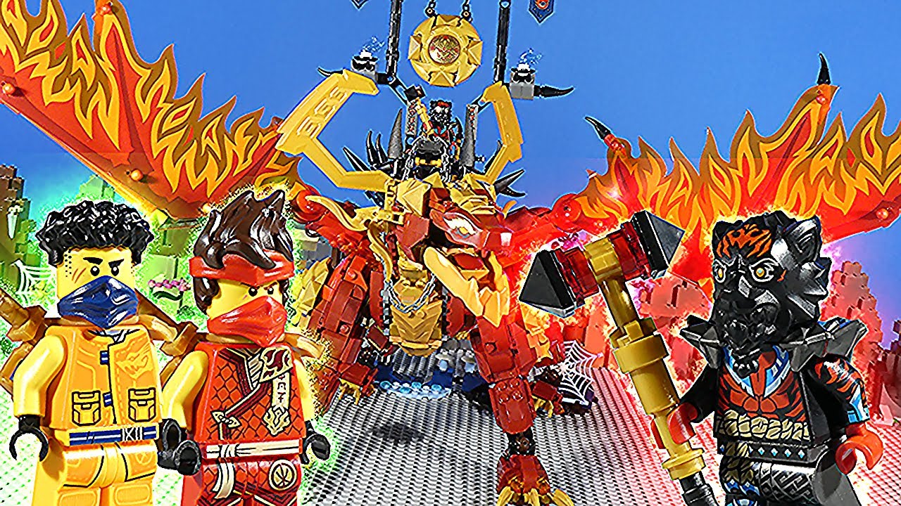 LEGO NINJAGO SOURCE DRAGON OF MOTION + NINJAGO COMPILATION - YouTube