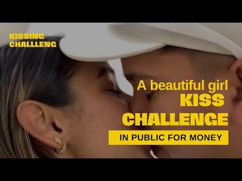 Can We Get Away With it? | Kissing Challenge in Public