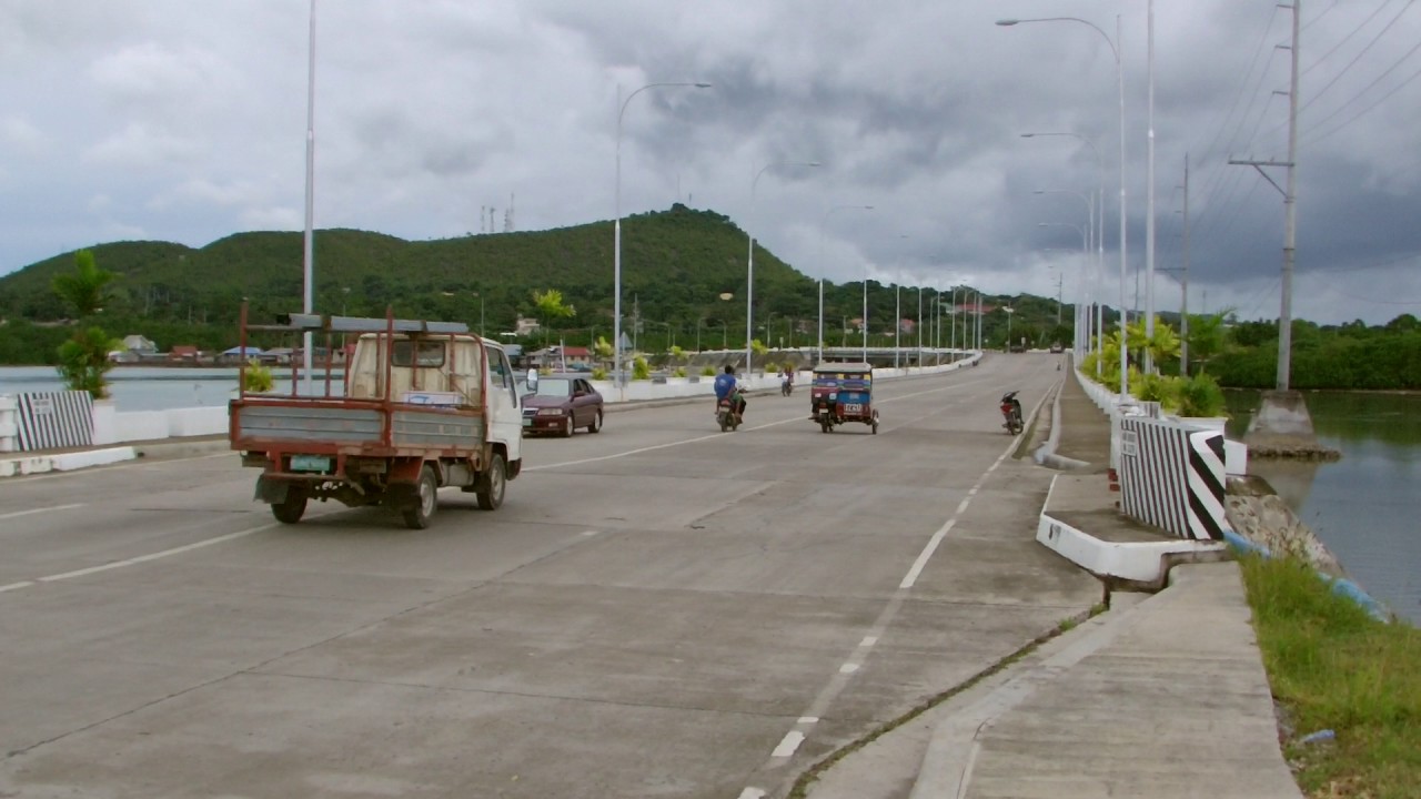 New bridge from Panglao to Bohol - YouTube
