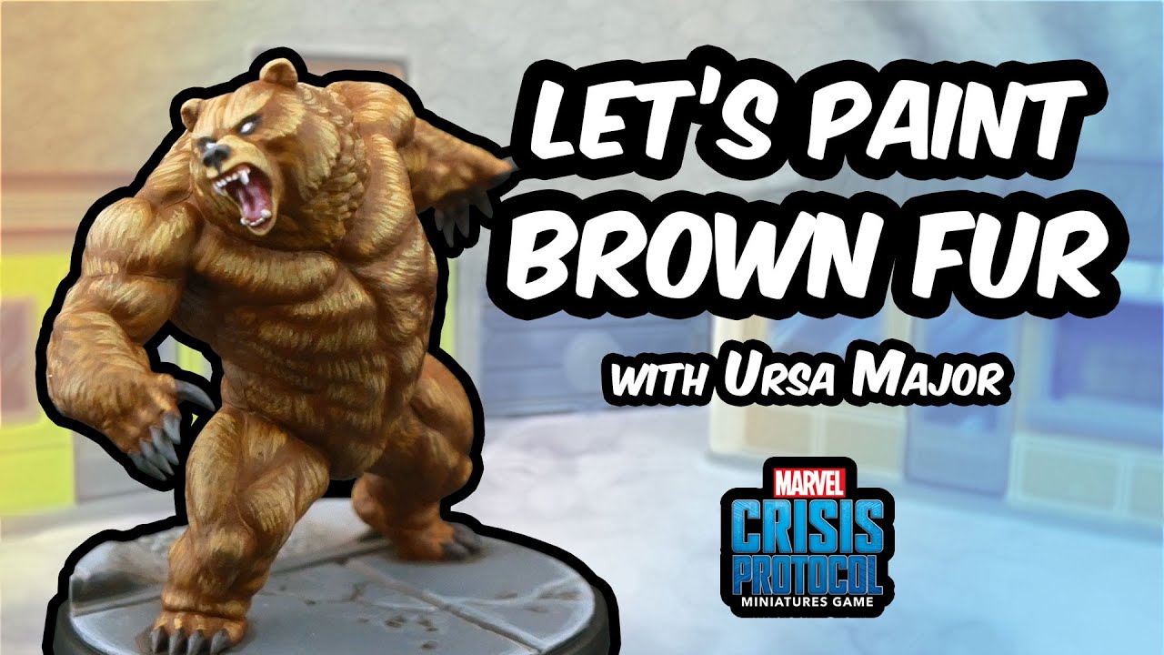 Let's Paint Brown Fur - Texture Painting Tutorial with Ursa Major from ...
