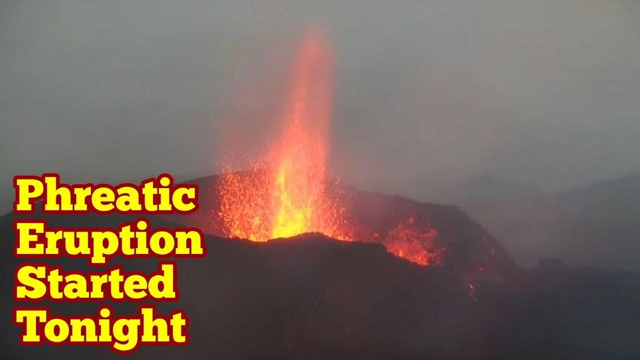 Scary Jets Of Lava In Phreatic Eruption At Iceland Meradalir ...