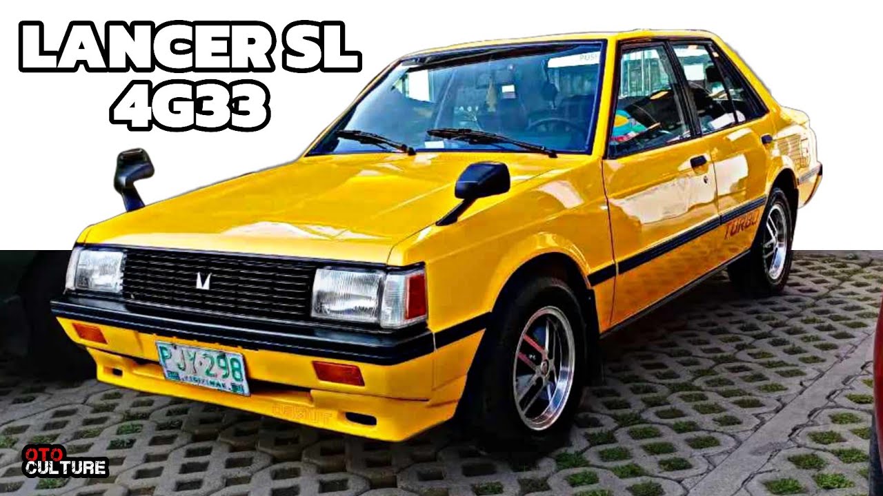 1987 Mitsubishi Lancer SL 4G33 Engine "BOXTYPE" | OtoCulture - YouTube