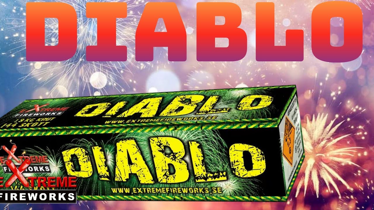 DIABLO Extreme fireworks - YouTube