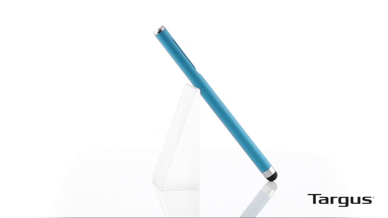 Targus Stylus for Touchscreen - Blue - AMM16502EU - YouTube