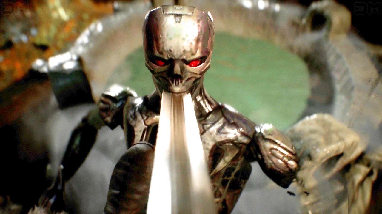 MK1 All Fatalities on REV-9 The Terminator - YouTube